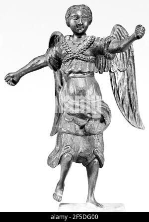 Statuette of Nike. Unknown Stock Photo - Alamy