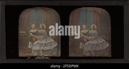 Portrait of Mrs. Charlotte Ellen Chester and her son Frank Charles ...