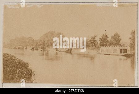 University Club Barges Oxford. Henry W. Taunt, photographer (British ...