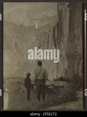 Yosemite Falls from Ledge Trail. Louis Fleckenstein (American, 1866 ...