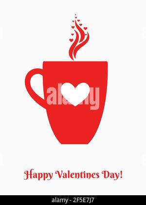 Valentine's Day coffee design, Valentine's day clipart, hot chocolate ...