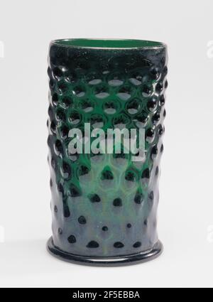 Pattern-Molded Beaker (Warzenglas), Unknown, Germany (possibly), Europe ...