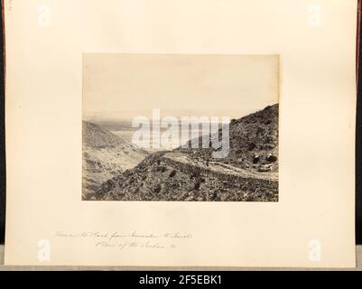 A view of Jerusalem from the Jericho Road, showing the city in the ...