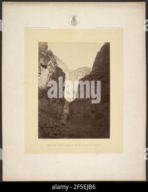 Limestone Walls, Kanab Wash.. William H. Bell (American, 1830 - 1910 ...