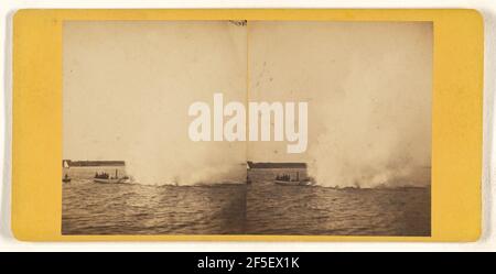 Stereoscopic View of First Torpedo ever Photographed Sept 25th 1871.. J ...
