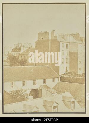 View Over Rooftops, Hippolyte Bayard (French, 1801 - 1887), about 1840 ...