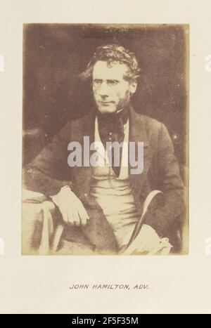 John Hamilton. Hill & Adamson (Scottish, active 1843 - 1848 Stock Photo ...