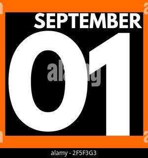 September 5 . Modern daily calendar icon .date ,day, month .calendar ...