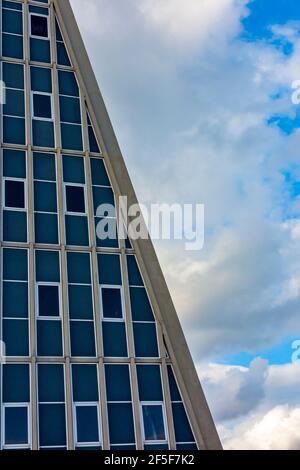 The Hollings Building, known as the 'Toast Rack', Old Hall Lane ...