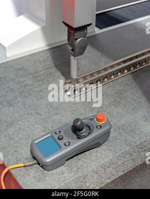 Wired Remote Control With Display for Machine Stock Photo - Alamy
