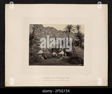 Encampment in the Wilderness of Paran; Francis Frith, English, 1822 ...