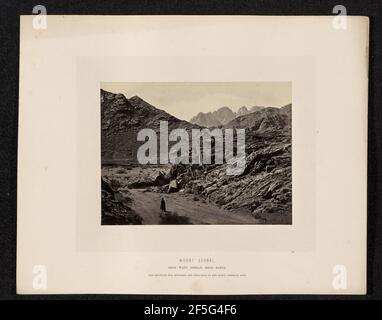 Mount Serbal, From Wady Sherah, Sinai Range, Francis Frith (English ...