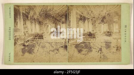 The Crimson Drawing Room. Portraits of Their Royal Highnesses the ...