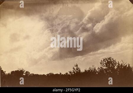 Cloud study, Unknown maker, American, about 1870 - 1890, Albumen silver ...