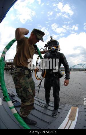The former Soviet submarine Juliett 484 is raised from the Providence ...