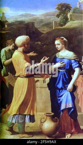 Rebecca Nicolas Poussin Stock Photo - Alamy