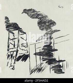 Raven Manet E2 Stock Photo - Alamy