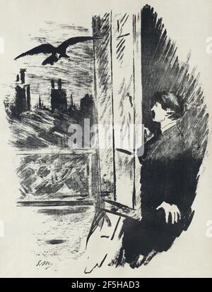 Raven Manet C2 Stock Photo - Alamy