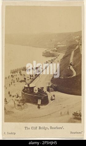 The Cliff Bridge, Scarboro', John Inskip (British, active Scarborough ...