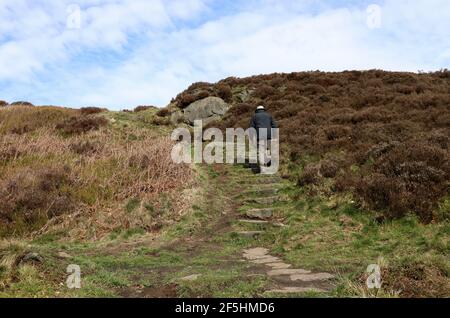 Ashover Rock Peak District Derbyshire Stock Photo - Alamy