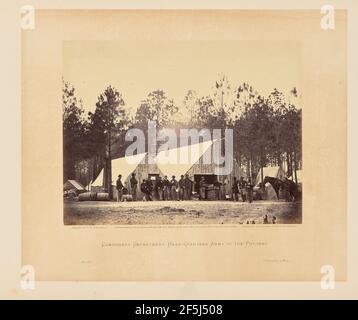 Commissary Department, Head-quarters, Army of the Potomac / negative by ...