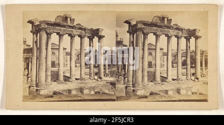 The Roman Forum.. Joseph Spithöver (Italian, active Rome, Italy 1850s ...