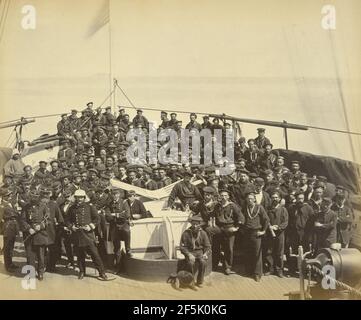Officers of USS 'Monocacy'. Felice Beato (English, born Italy, 1832 ...