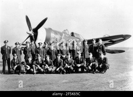 RAF Bodney - 352d Fighter Group - P-47 Thunderbolt Dallas Blonde Stock ...