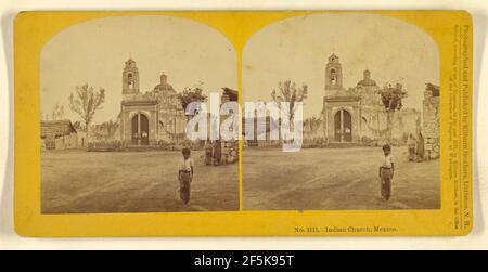 Indian Church, Mexico.. Benjamin West Kilburn (American, 1827 - 1909 ...