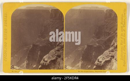 Grand Canon; Sheavwitz Crossing.. William H. Bell (American, 1830 ...