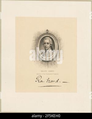 Ralph Izard member of the Continental Congress Stock Photo - Alamy