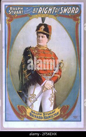 Ralph Stuart in his great success By right of sword Stock Photo - Alamy