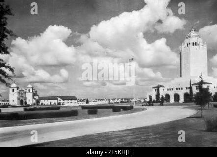 Randolph Field - 1938 - Administration Building Stock Photo - Alamy