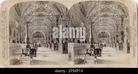 Great hall, Vatican library Stock Photo - Alamy