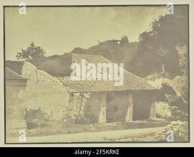Country house in ruins; Hippolyte Bayard, French, 1801 - 1887, about ...