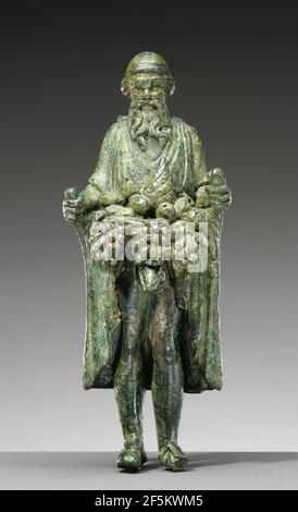 This sculpture of Priapus, the Greek god of fertility, is part of the ...