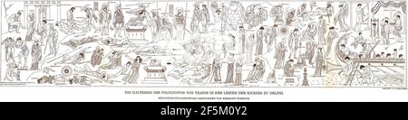 Reconstruction of Iliupersis by Polygnotus Stock Photo - Alamy