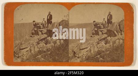 Flag Staff Ledge. - South Mountain, Mauch Chunk. George F. Gates ...