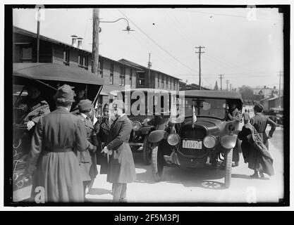 RED CROSS MOTOR CORPS AT CAMP MEIGS Stock Photo - Alamy