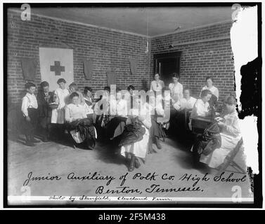 Red Cross: Junior Auxiliary of Polk Co. High School, Benton, Tennessee ...