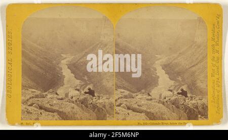 Colorado River, below the Paria., William H. Bell (American, 1830 ...