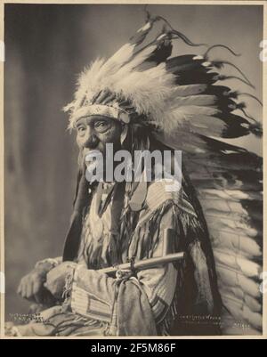 The Chief of the Oglala Sioux native Indians, USA (1870 Stock Photo - Alamy