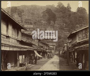 Temple in the Town of Nagasaki. Felice Beato (English, born Italy, 1832 ...