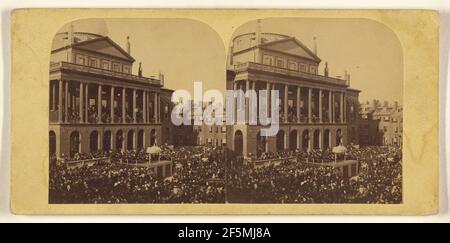 State House, Boston, Mass.. Deloss Barnum (American, 1825 - 1873 Stock ...