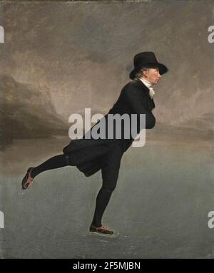 The Skating Minister Stock Photo - Alamy