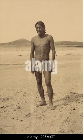 Native American Man; Frederick I. Monsen, American, 1865 - 1929, 1894 ...