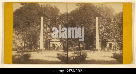 Alameda de Mexico. Julio Michaud (French, active Mexico City, Mexico ...