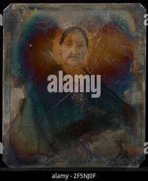 Portrait of a Seated Elderly Woman. Jacob Byerly (American, 1807 - 1883 ...