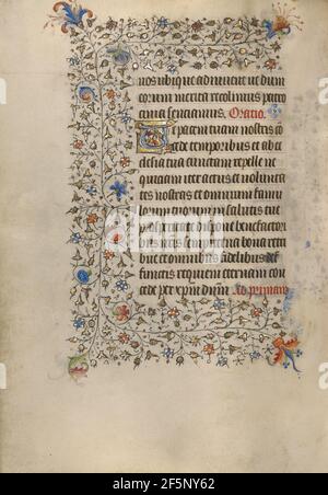 Decorated Text Page. Unknown Stock Photo - Alamy