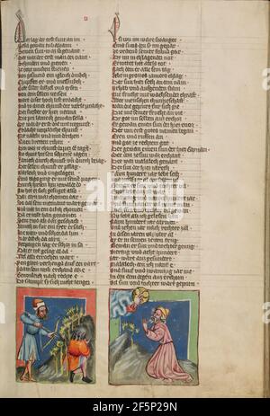 The Blindman Lamech Kills Cain: Enoch Before God; Weltchronik, about ...